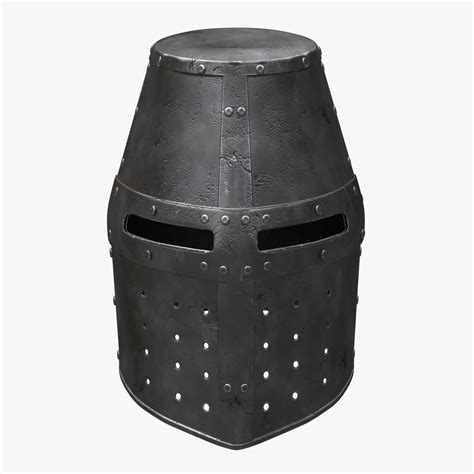 Helm Crusader 3d Model 22 Fbx Obj Max Unknown Free3d