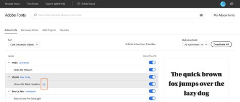 How To Activate Free Desktop And Web Fonts From Adobe Fonts