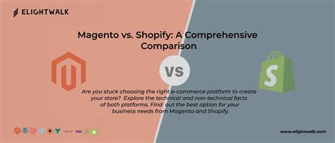 Magento Vs Shopify A Comprehensive Comparison