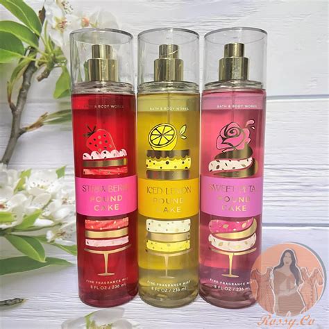 Bath And Body Works Strawberry Pound Cake Iced Lemon Pound Cake Sweet