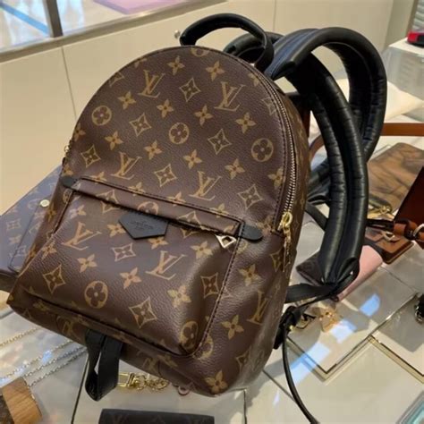 Kk二手（98成新）lv 老花 Palm Springs 小號 雙肩包 後背包 小書包 M44871 購物包 男女通用 蝦皮購物