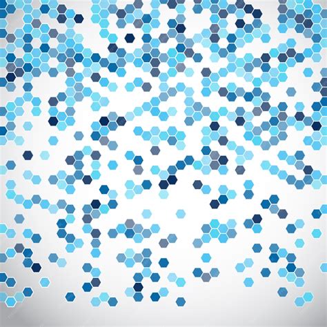 육각형 패턴 배경 무료 벡터