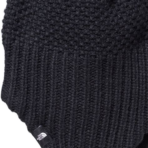 The North Face Purrl Stitch Earflap Beanie Womens Accessories