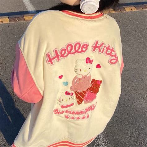 Hello Kitty Bomber Jacket Pinky Dollz