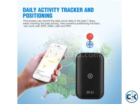 GPS Tracker Real Time GF21 APP Control Live Tracking Device ClickBD