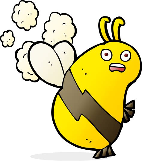 Funny Cartoon Bee 45223158 Png