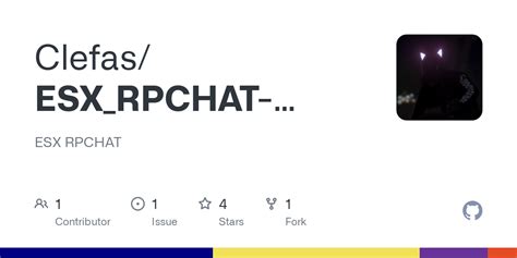 GitHub Clefas ESX RPCHAT FIVEM ESX RPCHAT
