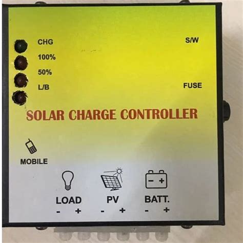 Solar Charge Controller PWM Based A A A V V At Best Price In Noida