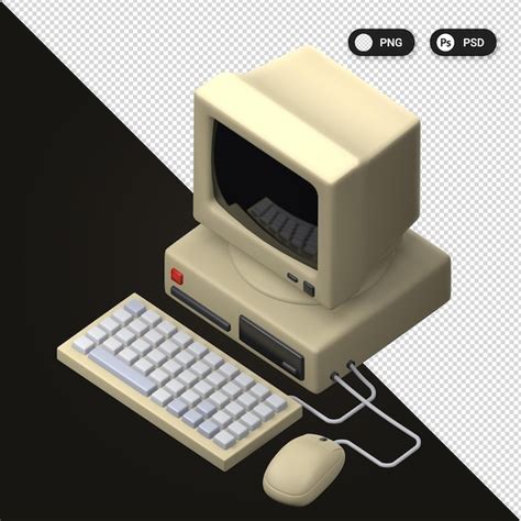 Old Computer Png Psd 10000 High Quality Free Psd Templates For Download