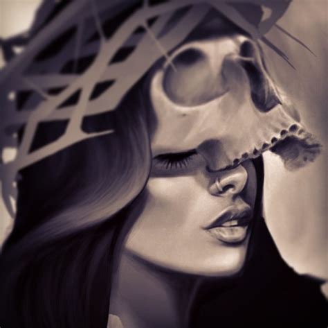 Pin By Bleu Beauty On David Garcia Horror Art Face Skull And Bones