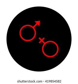 Sex Symbol Sign Stock Vector Royalty Free Shutterstock