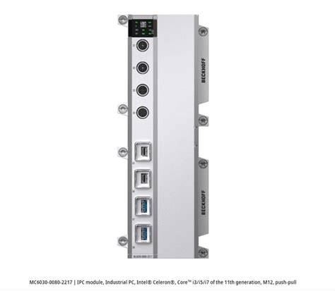 Mc6030 0080 2217 Ipc Module Industrial Pc Intel® Celeron® Core™ I3