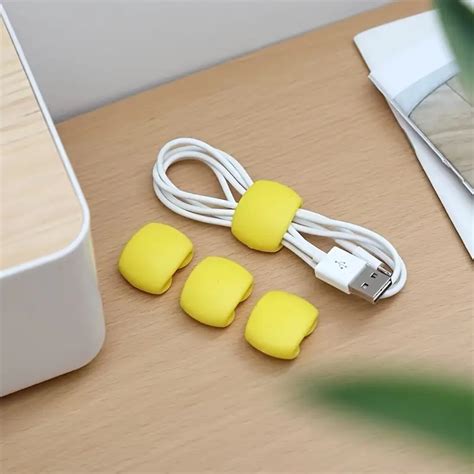 Travel Data Cable Collection Buckle Headphone Charging Cable Temu