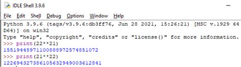 Trong Python Phép Toán Luỹ Thừa được Thể Hiện Bằng Kí Hiệu