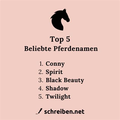 350 schöne Pferdenamen 5 Tipps zur Namenswahl