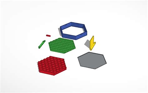 3d Design Triangular Pixels Led Clock Tinkercad