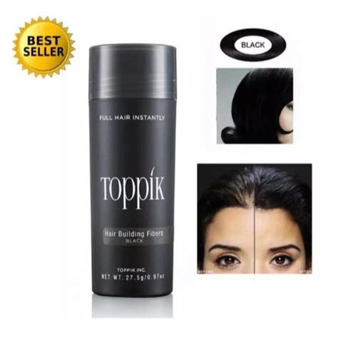 Toppik 27 5 กรัม ผงไฟเบอร์เพิ่มผมหนา Toppik Hair Building Fiber ปิดผม