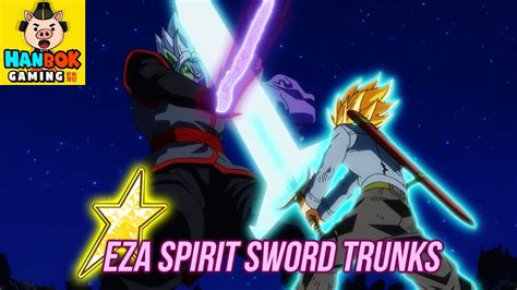 Dokkan Battle Eza Spirit Sword Trunks Youtube