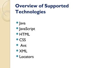 QSpiders Automation Using Selenium PPT
