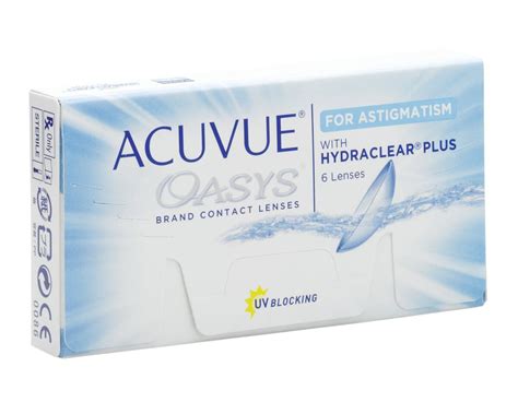 Acuvue Oasys For Astigmatism Fortnightly Toric Contact Lenses