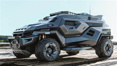 Amortruck Concept By Milen Ivanov Thearsenale