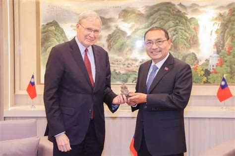 總統大選後會見美國特使團 侯友宜：感謝美方關切台灣民主 政治快訊 要聞 Nownews今日新聞