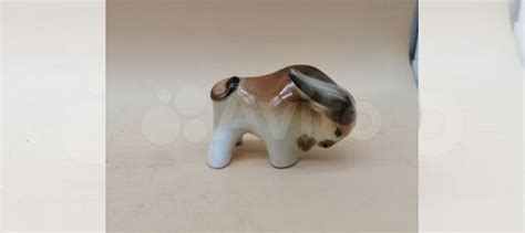 Фарфоровая статуэтка лфз бык Mau купить в Санкт Петербурге с