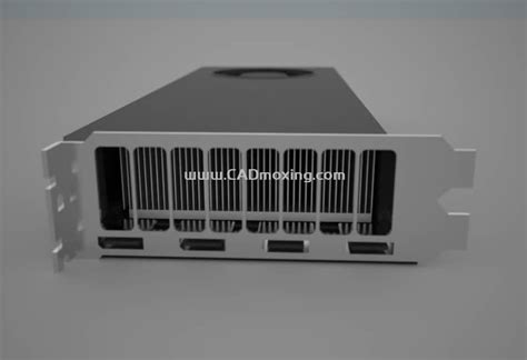 英伟达 Nvidia Maxwell Gtx 880 电脑显卡三维模型 Cad模型网海量3d模型图纸免费下载。