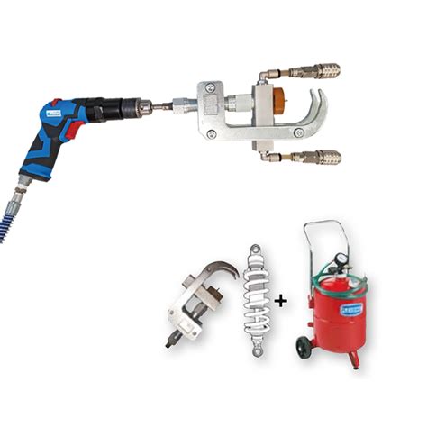 Portable Evacuation Unit For Shock Absorbers Ecologico
