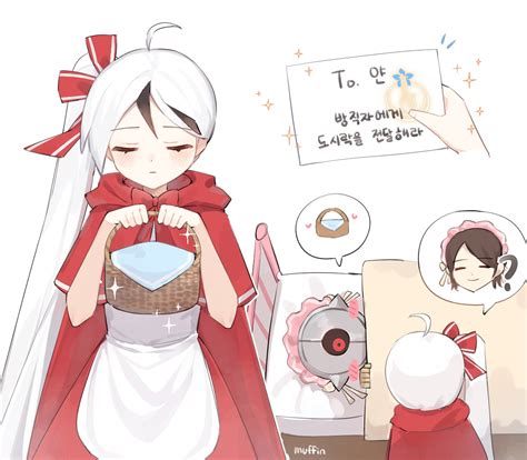 Little Red Riding Hood Yan Vismok Gloria And Moirai Project Moon And 2 More Drawn By Love