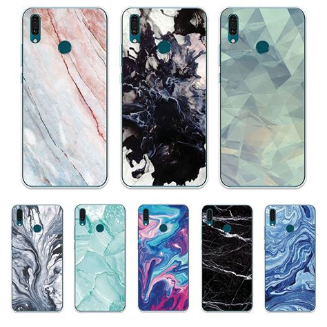 Huawei Y9 Prime 2018 2019 Soft TPU Silicone Phone Case Cover Granite Shopee Philippines