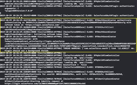 RefreshToken Authenticate Did Not Call Any Callbacks Issue Forcedotcom