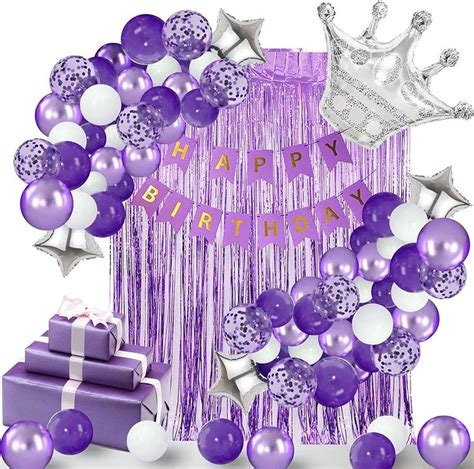 Фотозона фіолетова зі срібною короною — ціна 630 грн у каталозі Кульки Купити товари для дому та