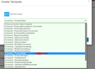 Generic Input Templates And Dxchannels Storeautomator