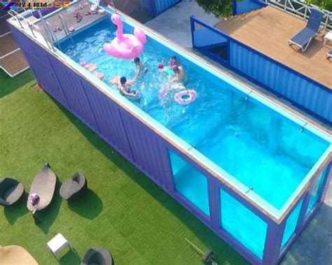 40 Foot Container Swimming Pool Durable Cost Effective