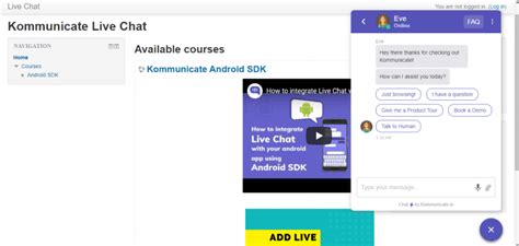 how to build and integrate a chatbot in moodle