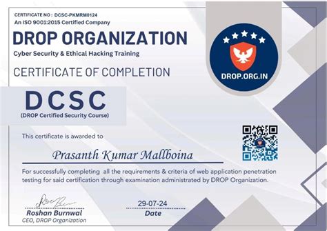 Prasanth Kumar Malleboina On Linkedin Cybersecurity