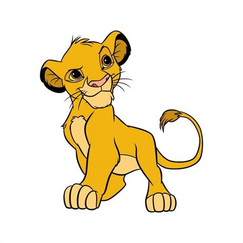 Disney Smiling Simba The Lion King Allevery Lion King Pictures