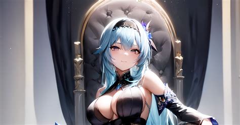 原神 Eula エウルア Queen 4k Creation Aiのイラスト Pixiv