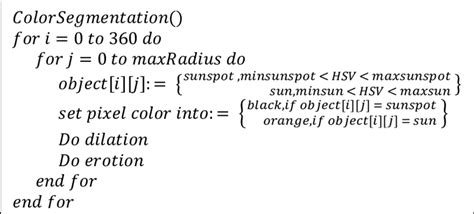 The Implemented Step Of Color Segmentation Download Scientific Diagram