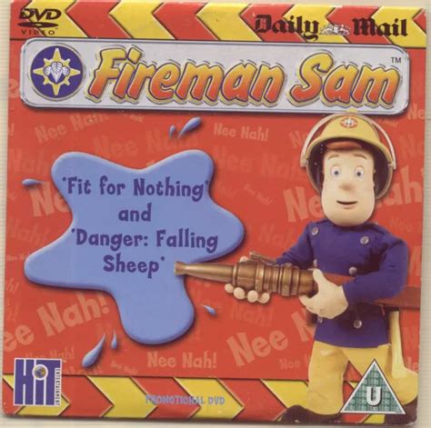 Fireman Sam Fit For Nothing Danger Falling Sheep Promo Dvd 2005 £1 60 Picclick Uk