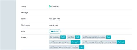 Argo Automatic Labelling Of Workflows Based On Arguments · Issue