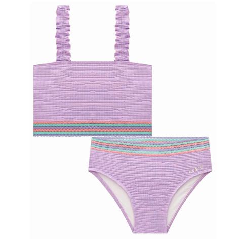Biquíni Em Malha Elastic Com Proteção Uv 50 Kukiê