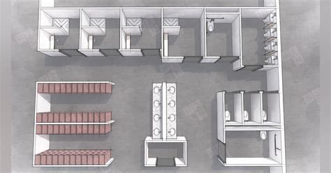 Fire Stations And Combined All Gender Restrooms And Decon Firehouse