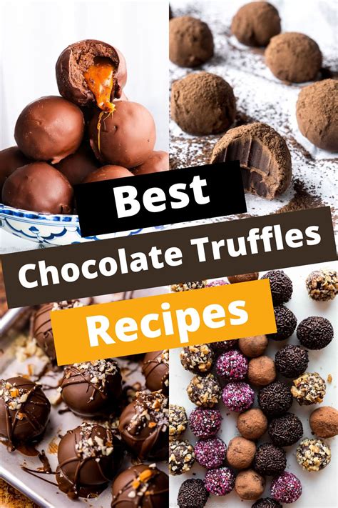 10 Best Chocolate Truffle Recipes Indulge In Decadent Delights DishPulse