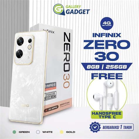 Promo Infinix Zero 30 8 256 RAM 8 ROM 256 GB 8GB 256GB Garansi Resmi Diskon 13 Di Seller