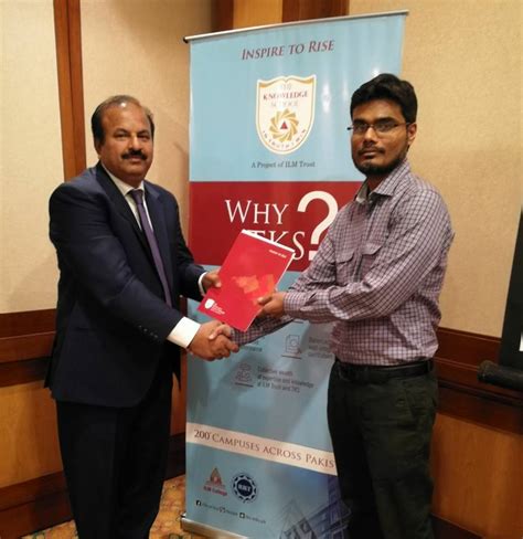 Good News Mr Haseeb Ansari The Knowledge School Network