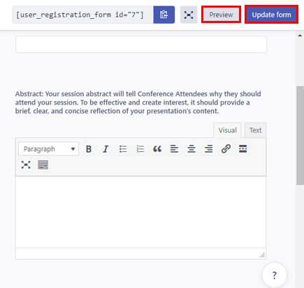 How To Add Wysiwyg Field In A Wordpress Registration Form Wiredgorilla