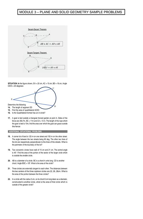 Solution Plane And Solid Gmath Sample Geometry Studypool