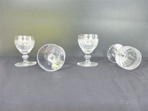 Antiques Atlas Georgian Port Glasses Set Of Four